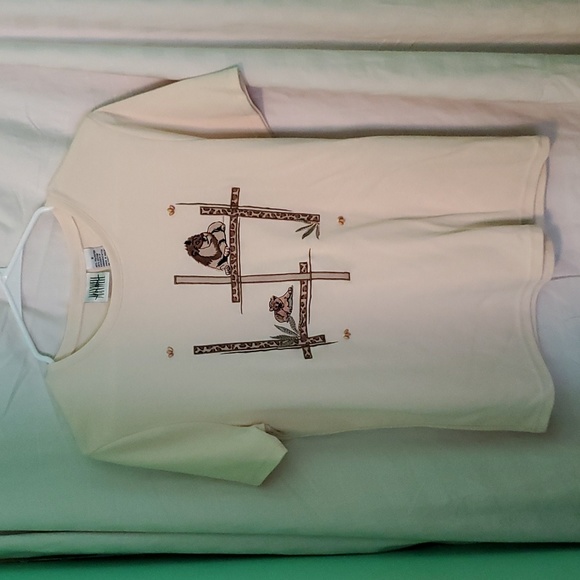 jason maxwell | Tops | Vintage Embroidered Lion T Shirt | Poshmark